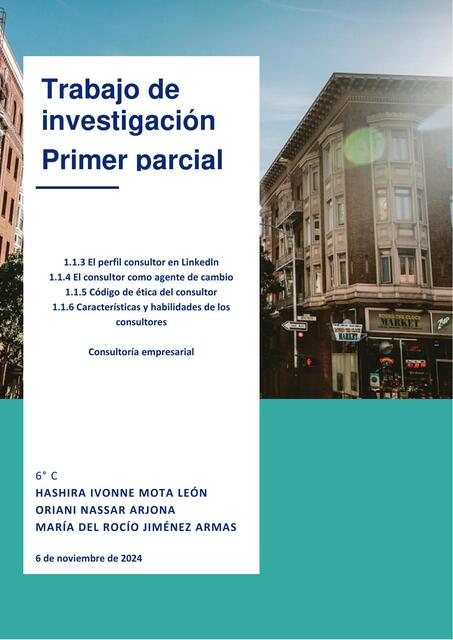 Trabajo de investigación primer parcial | Rocio | uDocz