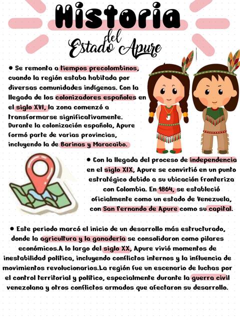 Historia del Estado Apure | • •Apuntes de ali• • | uDocz