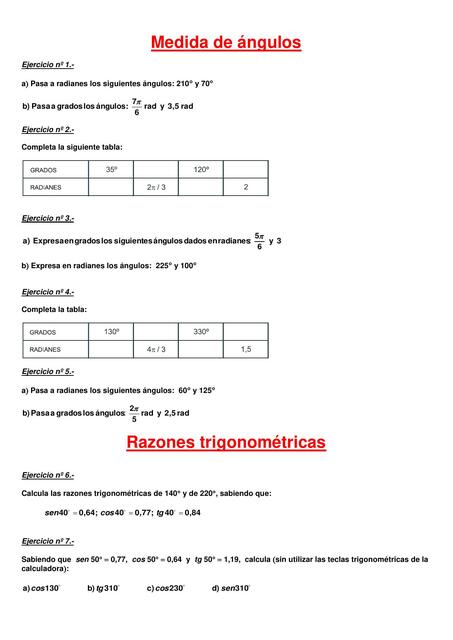 MEDIDAS DE ANGULOS | Natalia Lorena Lopez | uDocz