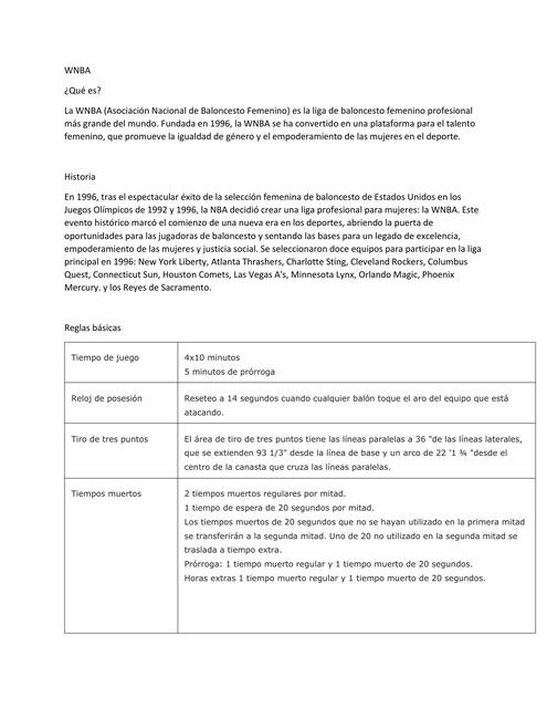 WNBA | camila | uDocz