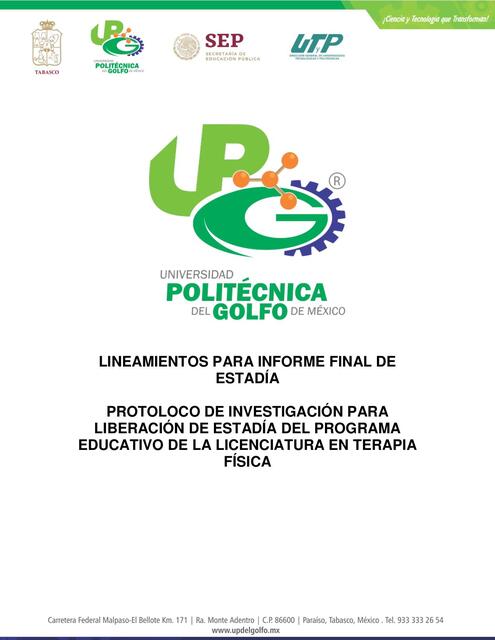 Lineamientos Proyecto de Investigación 2 | LiGoNy | uDocz