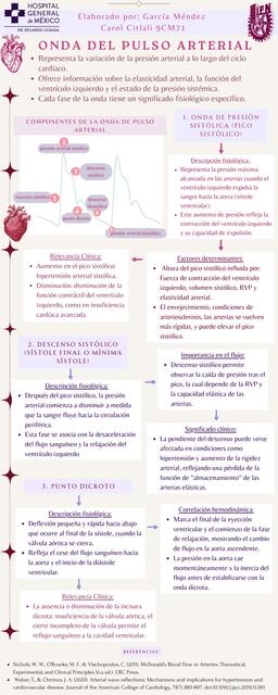 Onda de pulso Arterial | Carol García | uDocz