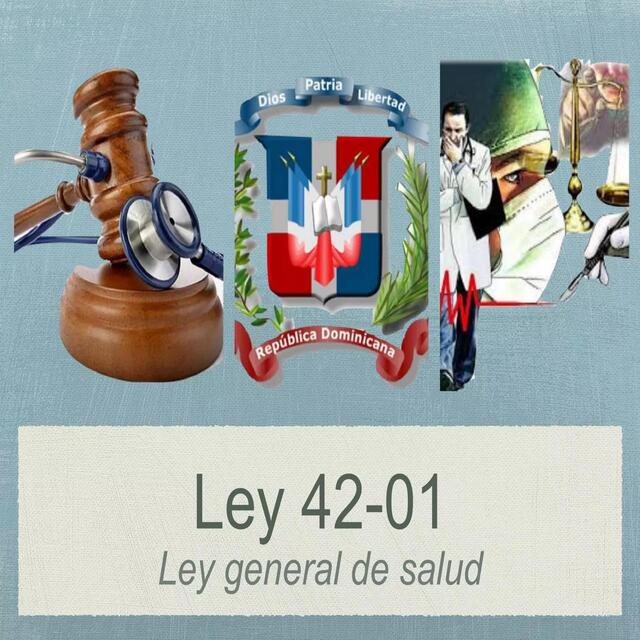 Ley 42 01 General de salud | Marcos Generacion | uDocz