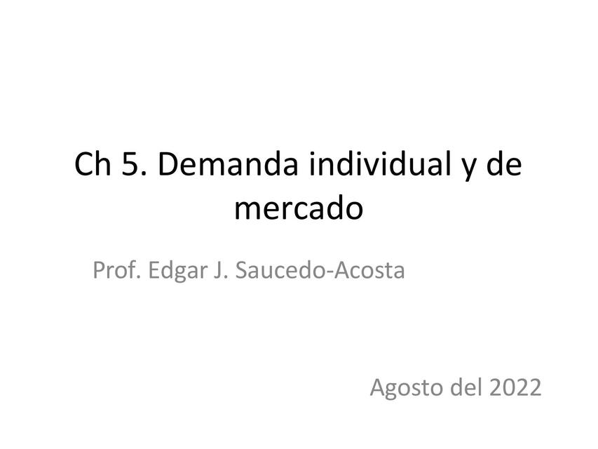 W2 Demanda individual y de mercado | José Emilio | uDocz