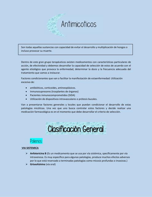 Antimicoticos | Ameli | uDocz