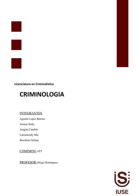 Escrito grupal de Teoria del delito como elección racional | Candela | uDocz