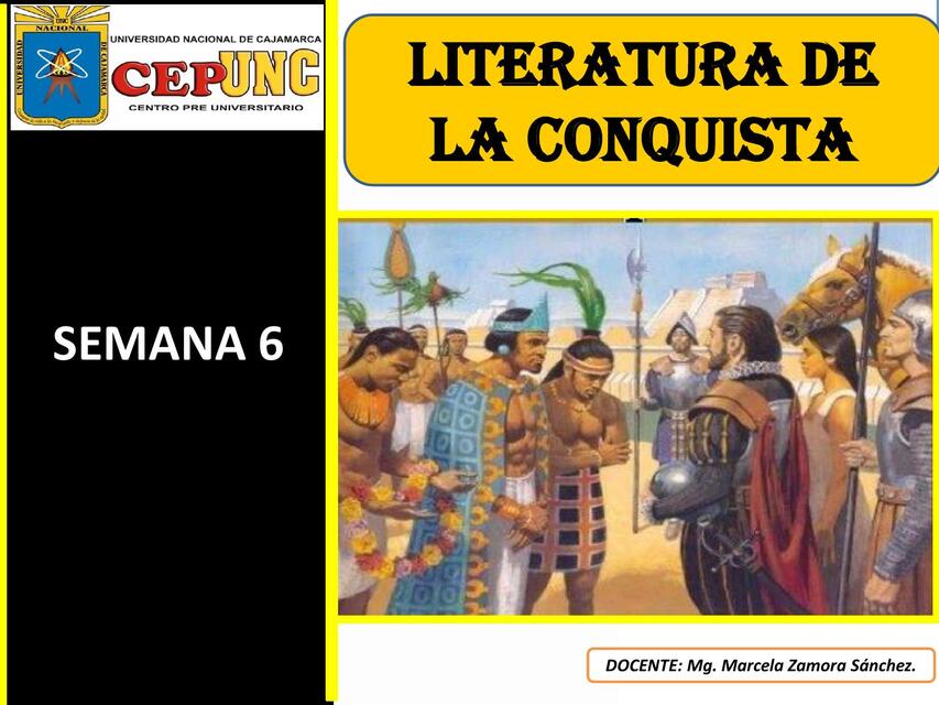 LITERATURA DE LA CONQUISTA COLONIAL Y EMANCIPACIÓN | Jas | uDocz