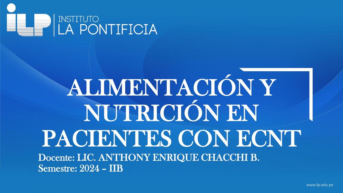 Alimentación y nutrición en ECNT | doctores | uDocz