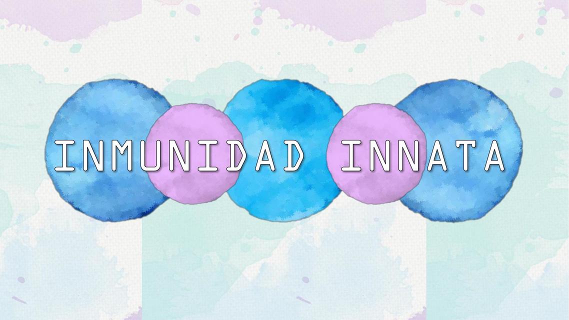 INMUNIDAD INNATA | Studywithitza | uDocz