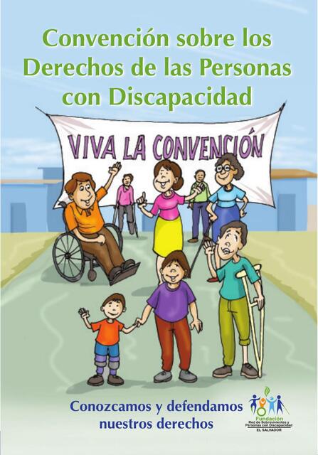 Convención Sobre Los Derechos De Las Pcd Ilustrada Yamileth Orellana