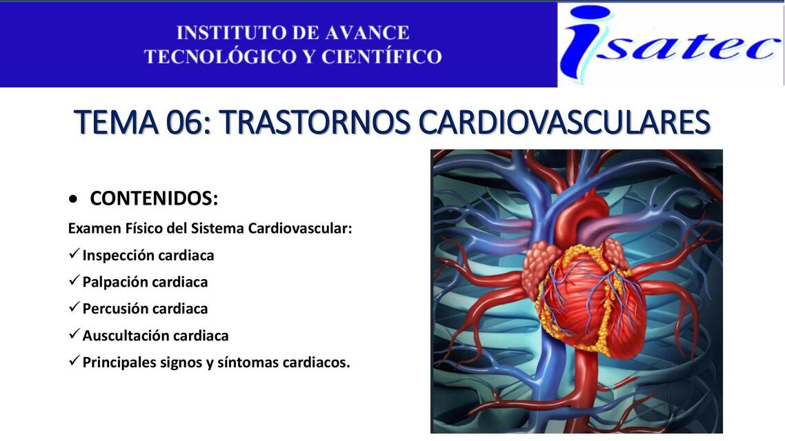 CLASE 06 EXAMEN FÍSICO CARDIOVASCULAR | Ros | uDocz