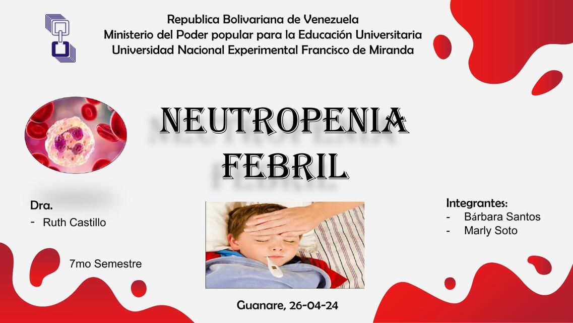 NEUTROPENIA FEBRIL | Barbara | uDocz