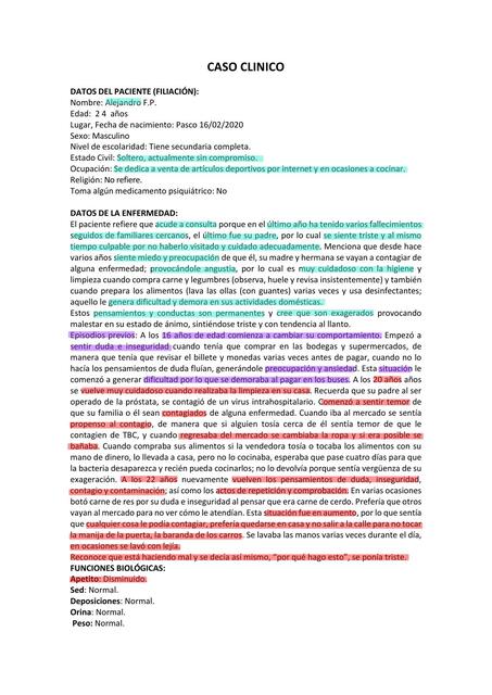 Caso Clínico 1 1 | 3282828282lsls | uDocz