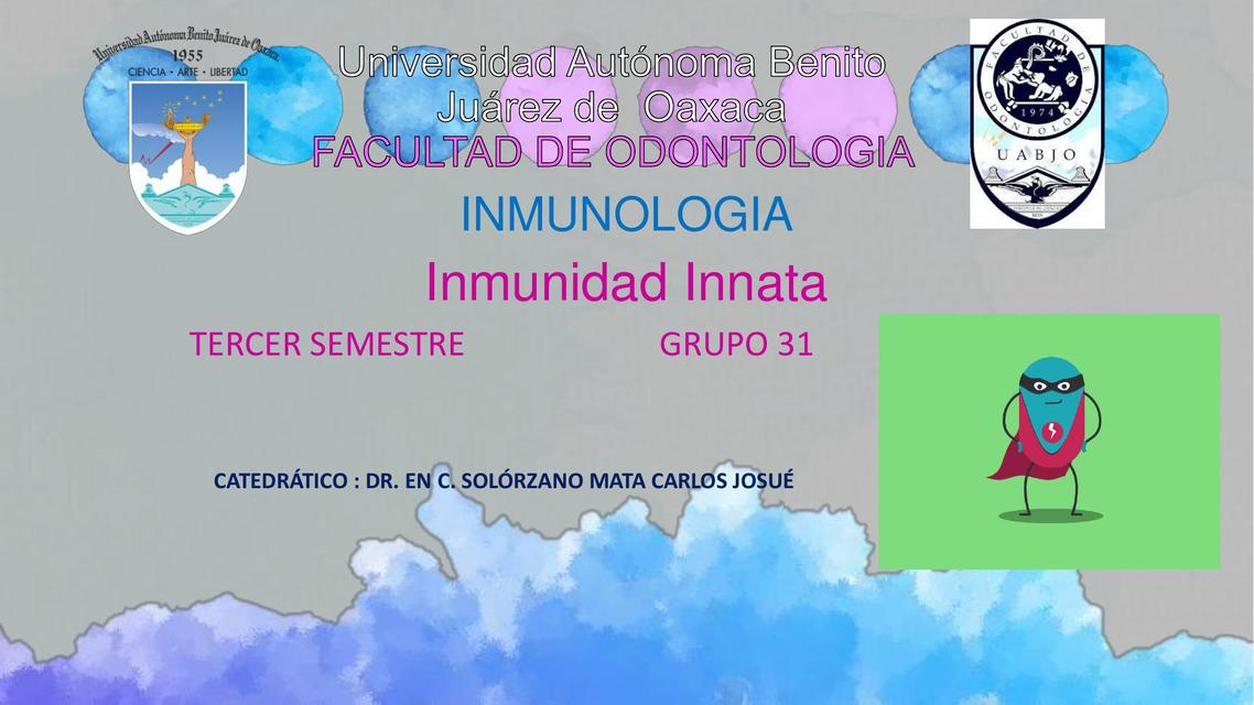 Inmunidad Innata | OdontoVibe | uDocz