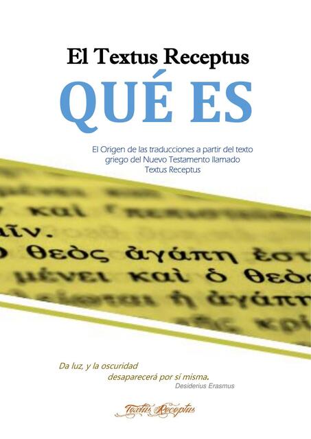 Biblioteca Textus Receptus | Dan | uDocz