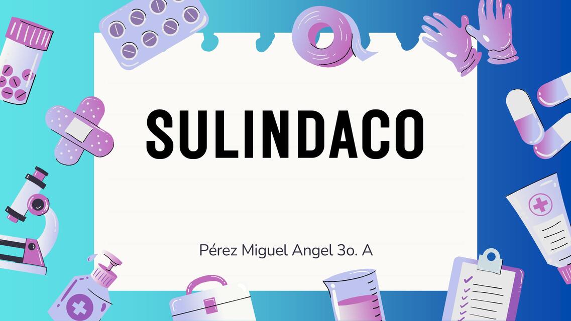 sulindaco | Angel Prz | uDocz