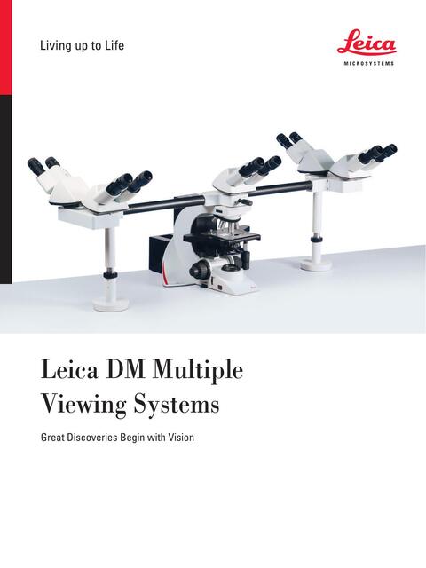 Leica Multiple Viewing Systems Brochure en LED | Jose Carlos | uDocz