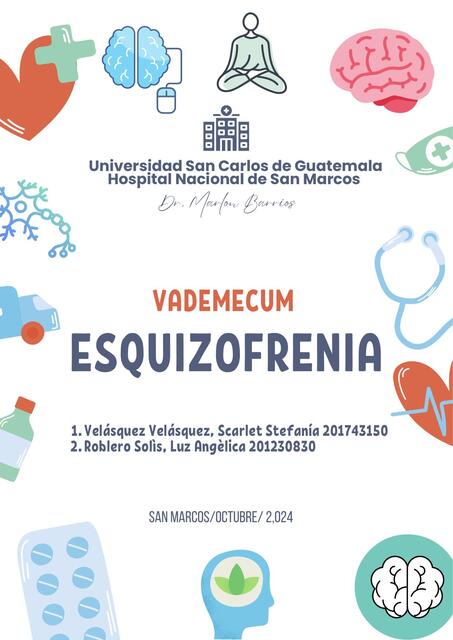 VADEMÉCUM ESQUIZOFRENIA | Luz Angelica Solis | uDocz