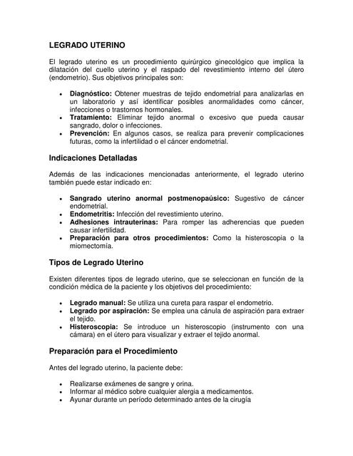 LEGRADO UTERINO | Erwin | uDocz