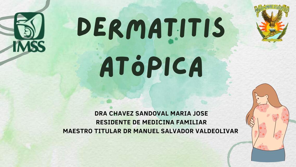 DERMATITIS ATOPICA PEDIATRIA | Maria jose chavez | uDocz