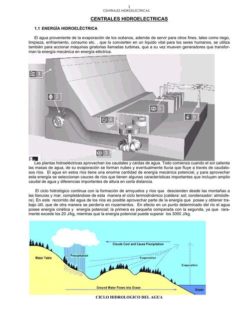 CENTRALES HIDROELÉCTRICAS | Fernando Morales | uDocz