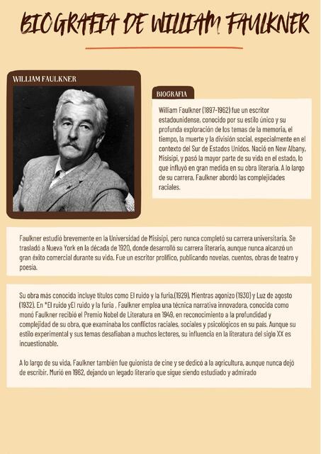 William Faulkner y Marcel Proust | Daniela | uDocz
