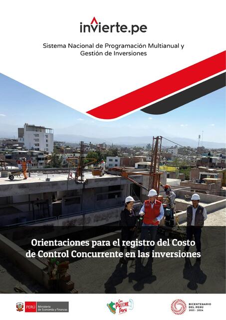 Orientaciones para el registro del costo control c | Edgar Paredes | uDocz