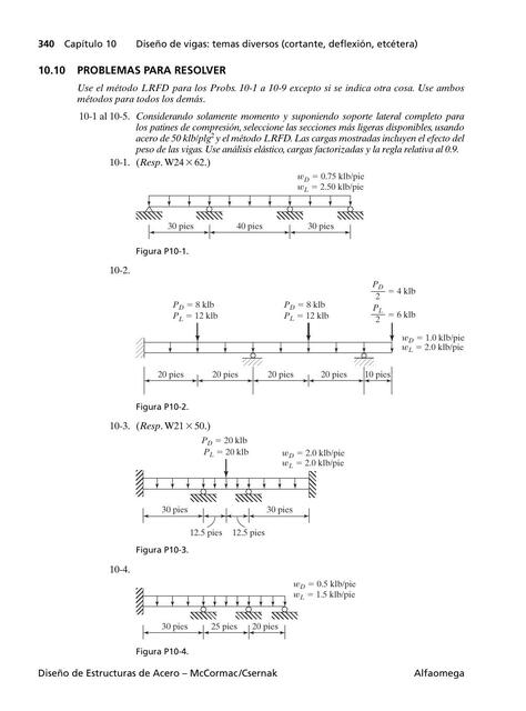 DISENO DE ESTRUCTURAS DE ACERO McCORMAC vig | Georyano Tigrero | uDocz