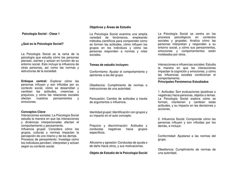 Psico Social Prueba integrativa | Catalina Esperanza | uDocz