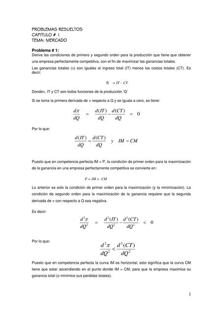 PROB RESUELTOS Y PROPUESTOS CAP 1 | Walter V | uDocz