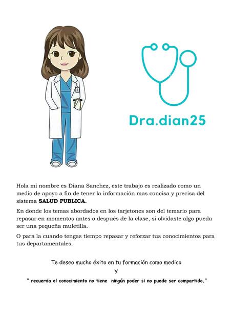 salud publica | SARAI | uDocz