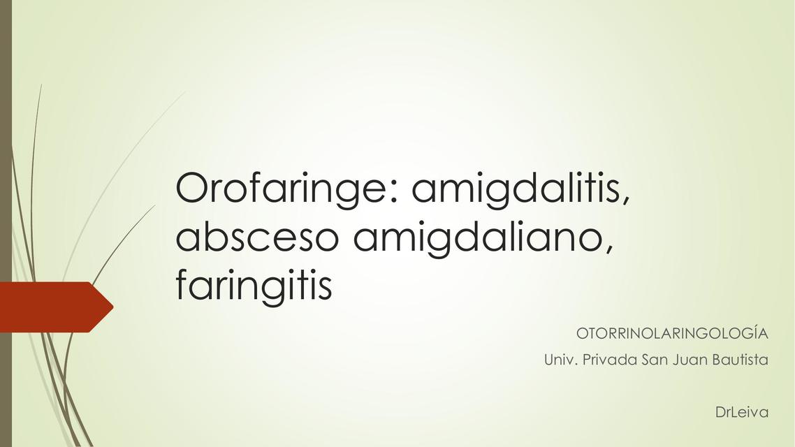Orofaringe | Morales Lizeth | uDocz