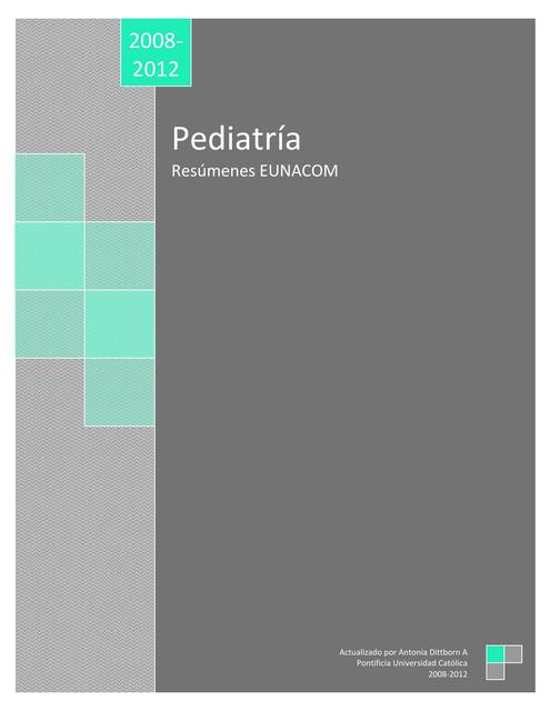 Manual Pediatría EUNACOM 1 | prueba | uDocz