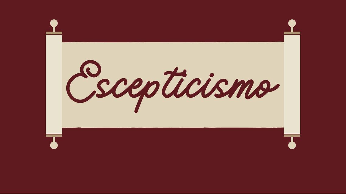 Escepticismo | Yanet Martínez | uDocz