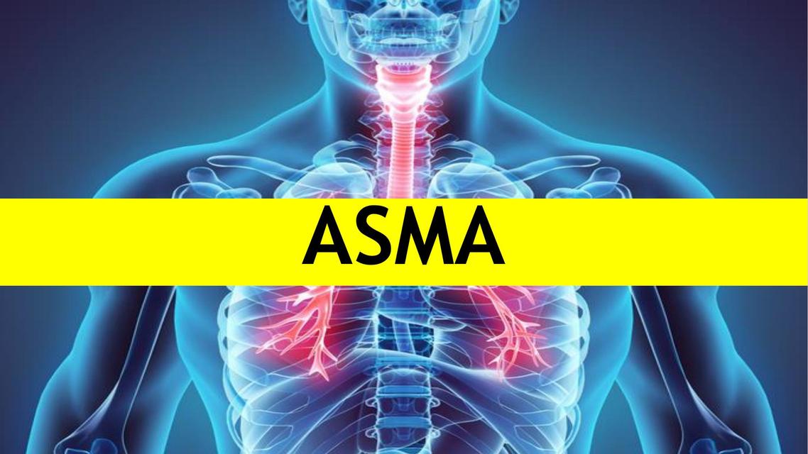 FISIOPATOLOGIA DEL ASMA | CIENCIAS DE LA SALUD | uDocz