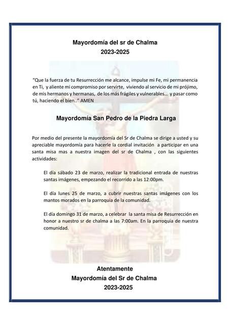 invitaciones de misa de Resurrección | Eli Tovar | uDocz