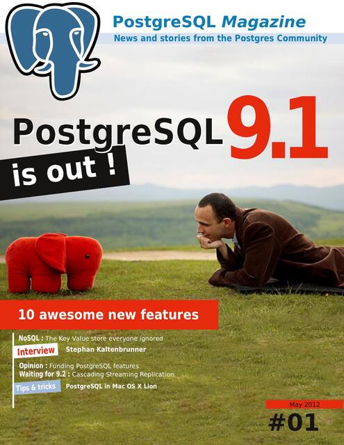 Revista PostgreSQL Magazine 01 | anny | uDocz
