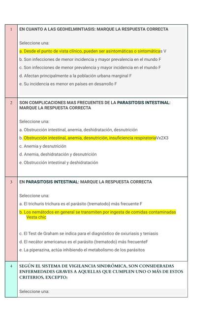 Segundo Examen APS | Futuro Doctor | uDocz