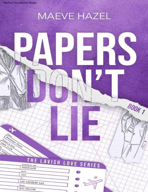 Papers Dont Lie Maeve Hazel 1 | Julio | uDocz Papers Dont Lie Maeve Hazel 1 | Julio | uDocz