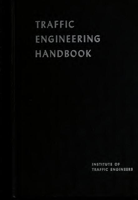 Traffic and Highway Engineering Handbook Evans | Manuel Bellido cerda ... Traffic and Highway Engineering Handbook Evans | Manuel Bellido cerda ...