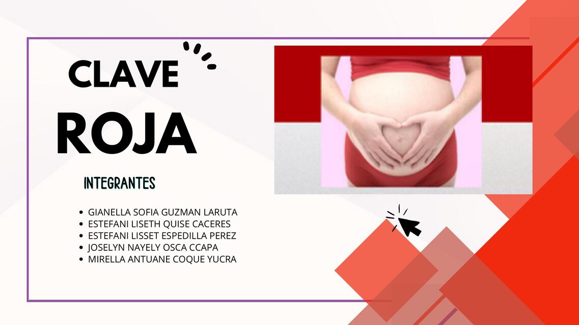 Clave roja | Mirella Colque Yucra | uDocz