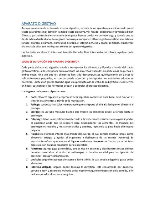 APARATO DIGESTIVO | Ana Anastacio | uDocz