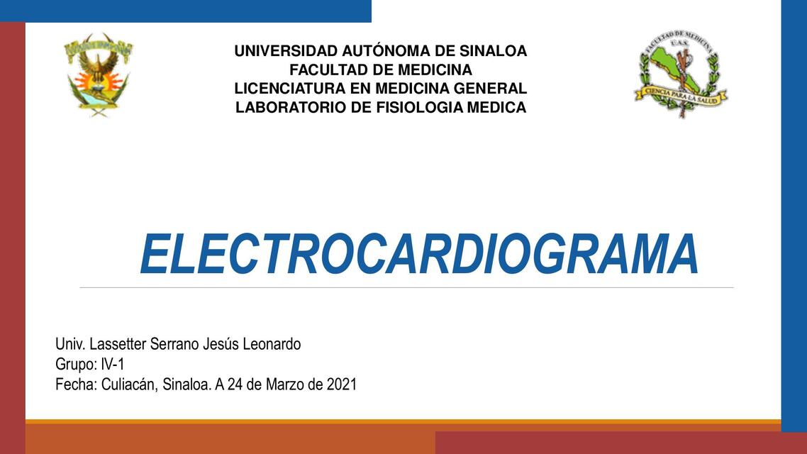 ECG LASSETTER | Jesus Leonardo Lassetter Serrano | uDocz
