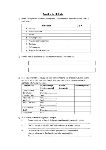 Practica de biología 2 | CANDELA MARTINEZ | uDocz