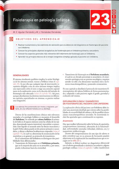 16 Fisioterapia en patología linfática 10 páginas | Walter Steve Peña ...