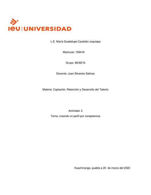 ACTIVIDAD 2 | María Guadalupe | uDocz