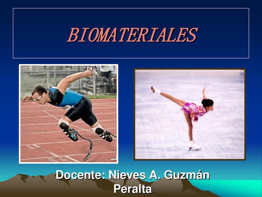 Biomateriales | Ahmed Casana | uDocz