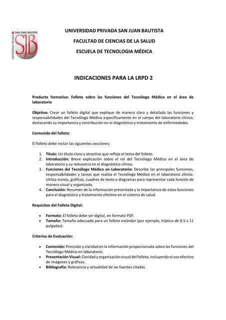 LRPD 2 | Tatiana Sofia Farroñan Ñaca | uDocz