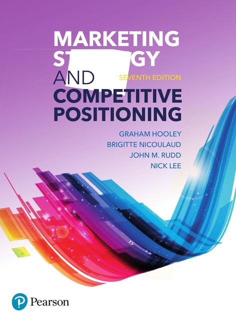 Marketing Strategy and Competitive Positioning 7th | Juan Esteban ...