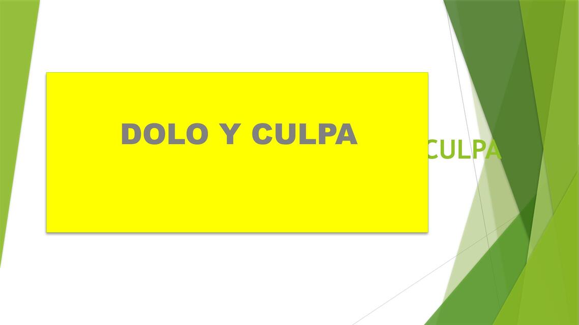 dolo y culpa P POINT Tagged | Abril Magalí | uDocz